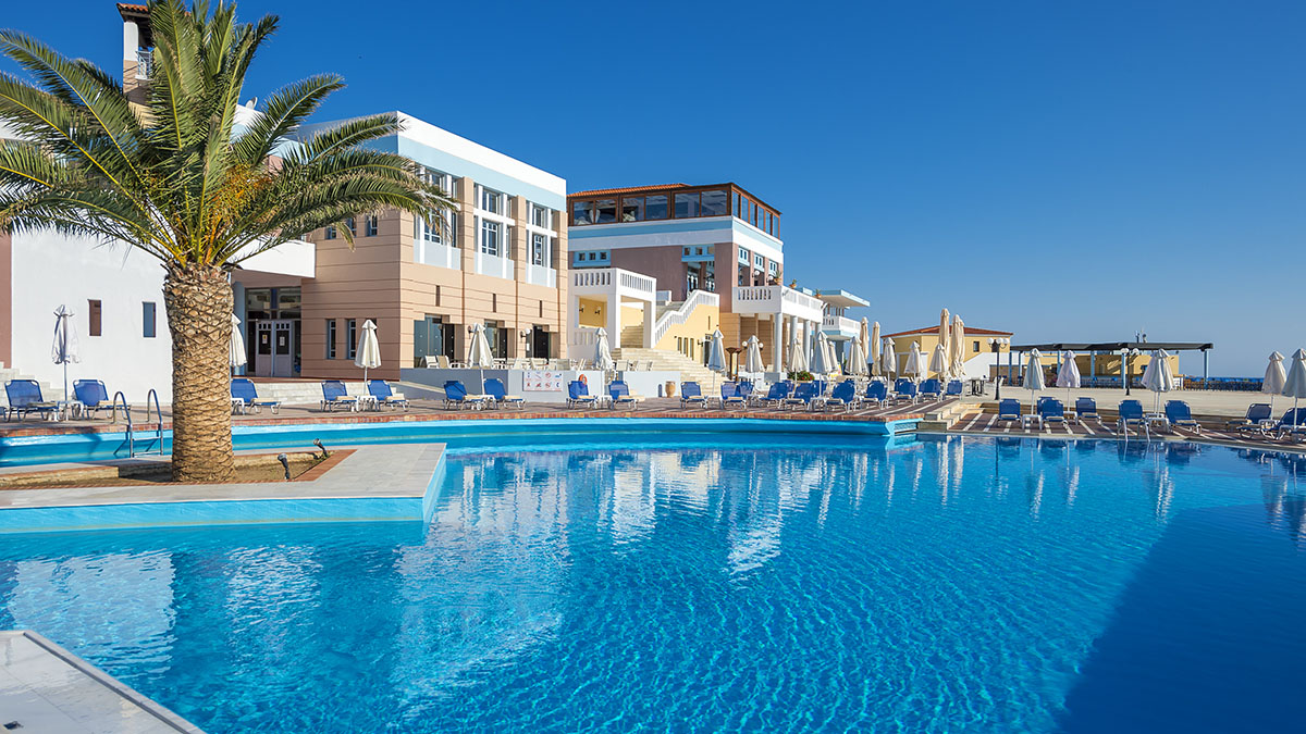 Fodele Beach and Water Park Holiday Resort 5 star hotel in Greece (Crete)