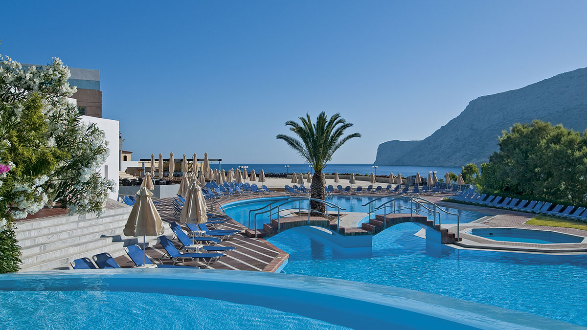 Fodele Beach and Water Park Holiday Resort 5 star hotel in Greece (Crete)