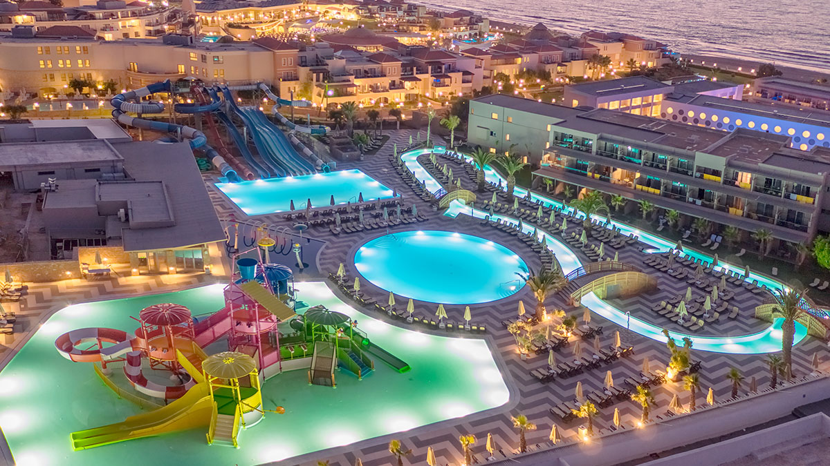 Lyttos Beach 5 star hotel in Greece (Crete)