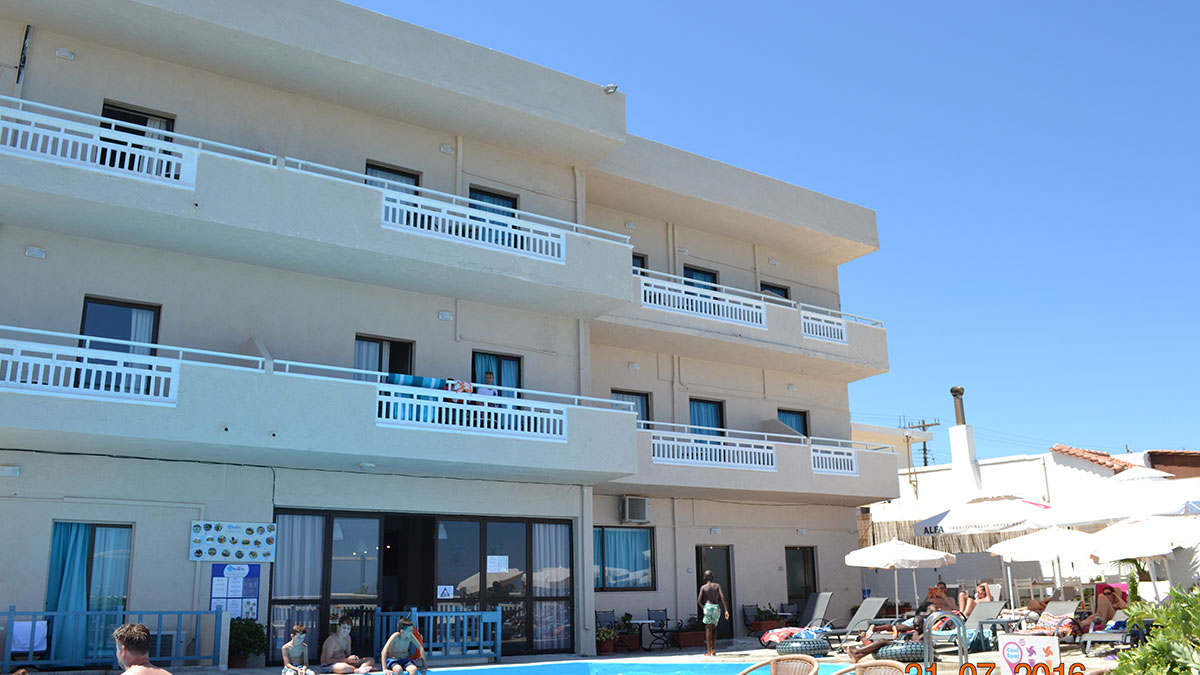 Sunset beach Hotel 3 star hotel in Greece (Crete)